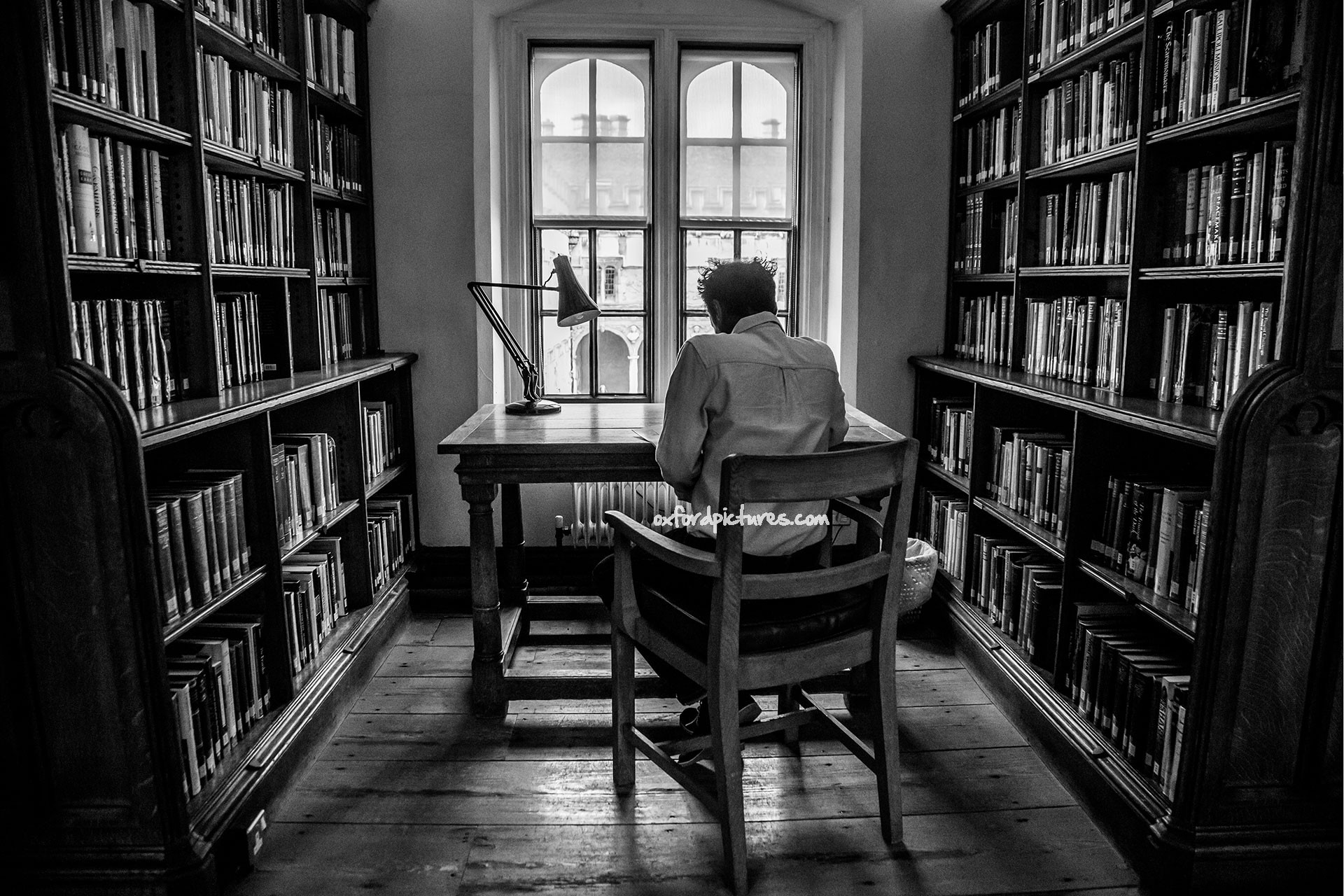 Studying (B&W only) | Oxford Pictures